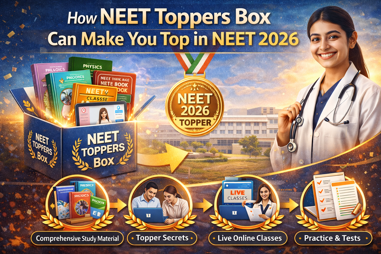 Score Top Ranks in NEET 2026 Using Toppers Box
